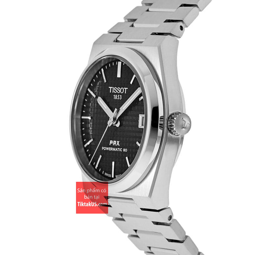 Đồng hồ nam TISSOT PRX 35mm T137.207.11.051.00 (T1372071105100) - Tiktakus