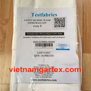 Vải bù trọng AATCC Ballast Dummy 3 Testfabrics – Vietnam Gartex