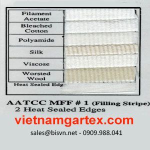 Vải đa sợi AATCC multifiber No.1 Testfabrics – Vietnam Gartex