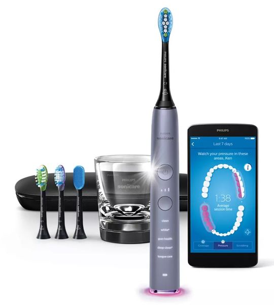 Bàn chải điện Philips Sonicare DiamondClean Smart Professional 9400 Se ...