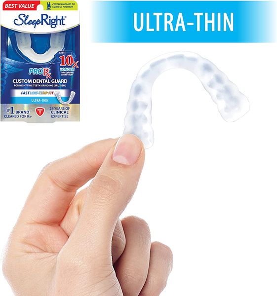 Hàm nhựa chống nghiến răng SleepRight ProRx Custom Fit Dental Guard ...