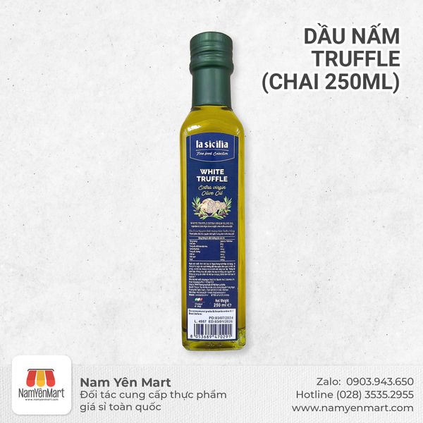 Dầu nấm Truffle La sicillia (chai 250ml) – Nam Yên Mart