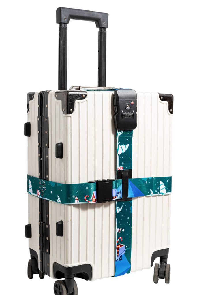 Dây thắt ràng vali chữ thập cao cấp khóa TSA007 chính hãng Go&Fly loại