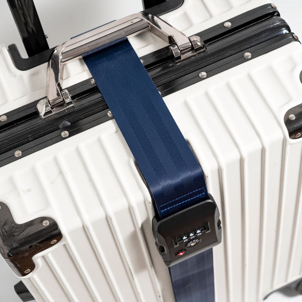 Dây đai vali Go&Fly loại dây đơn khóa số TSA cao cấp loại dày 1.5 mm x