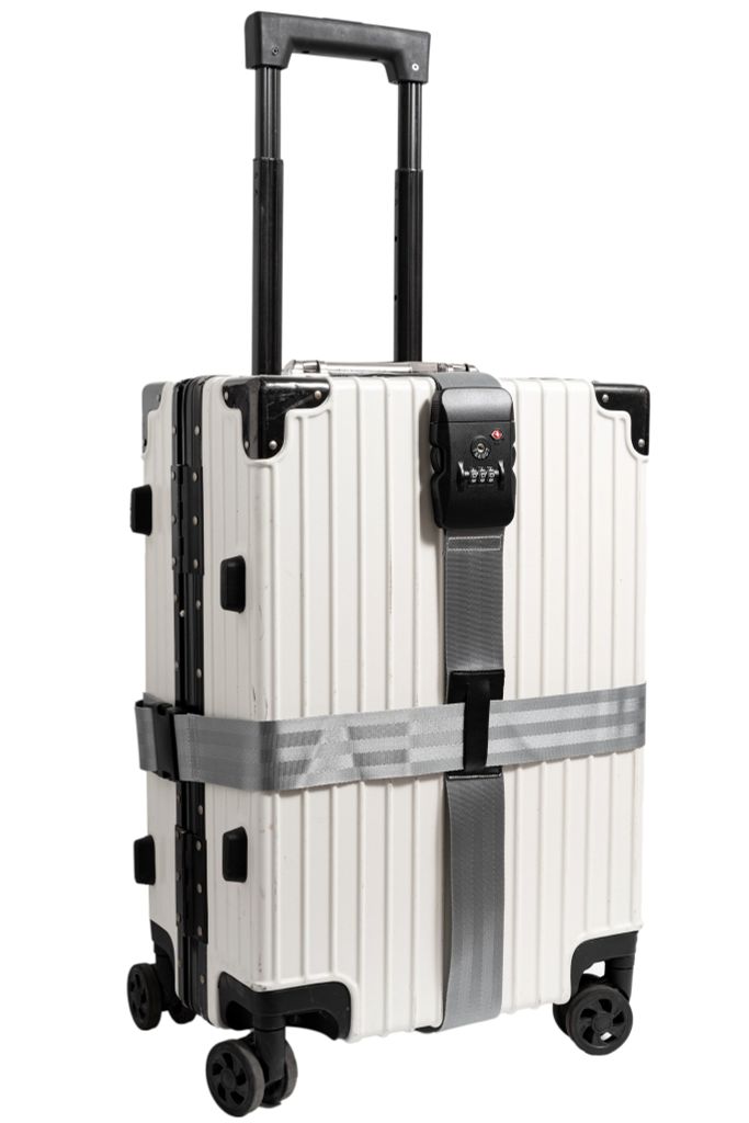 Dây cột vali loại chữ thập cao cấp chính hãng Go&Fly khóa số TSA007 lo