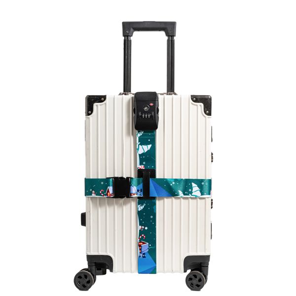 Dây thắt ràng vali chữ thập cao cấp khóa TSA007 chính hãng Go&Fly loại