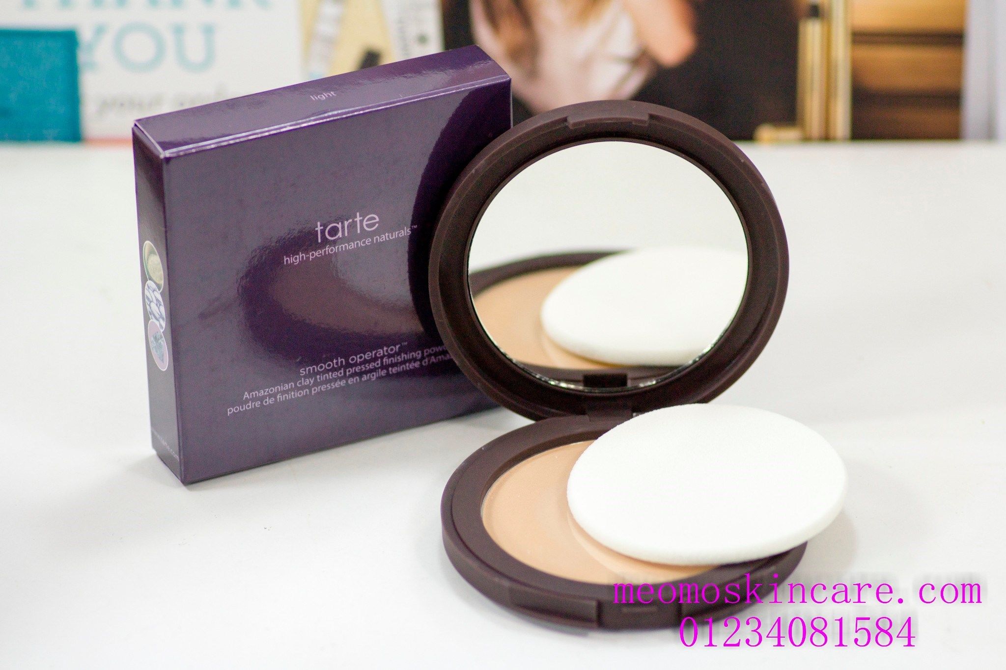 tarte Smooth Operator Amazonian clay *tinted* pressed finishing Powder ...