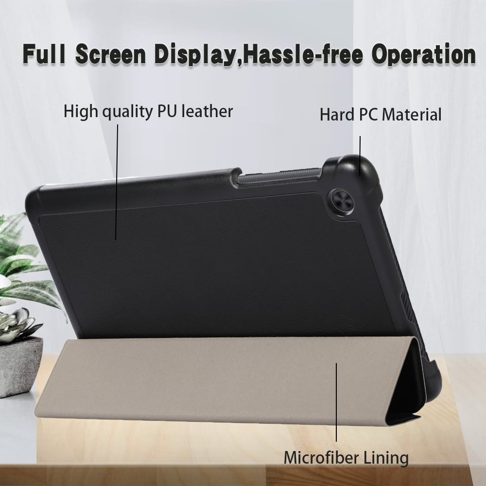 Bao da Alcatel 3T8 9032X / Joy Tab 2 8.0" Lưng Cứng Gấp 3 Khúc Có Nam ...