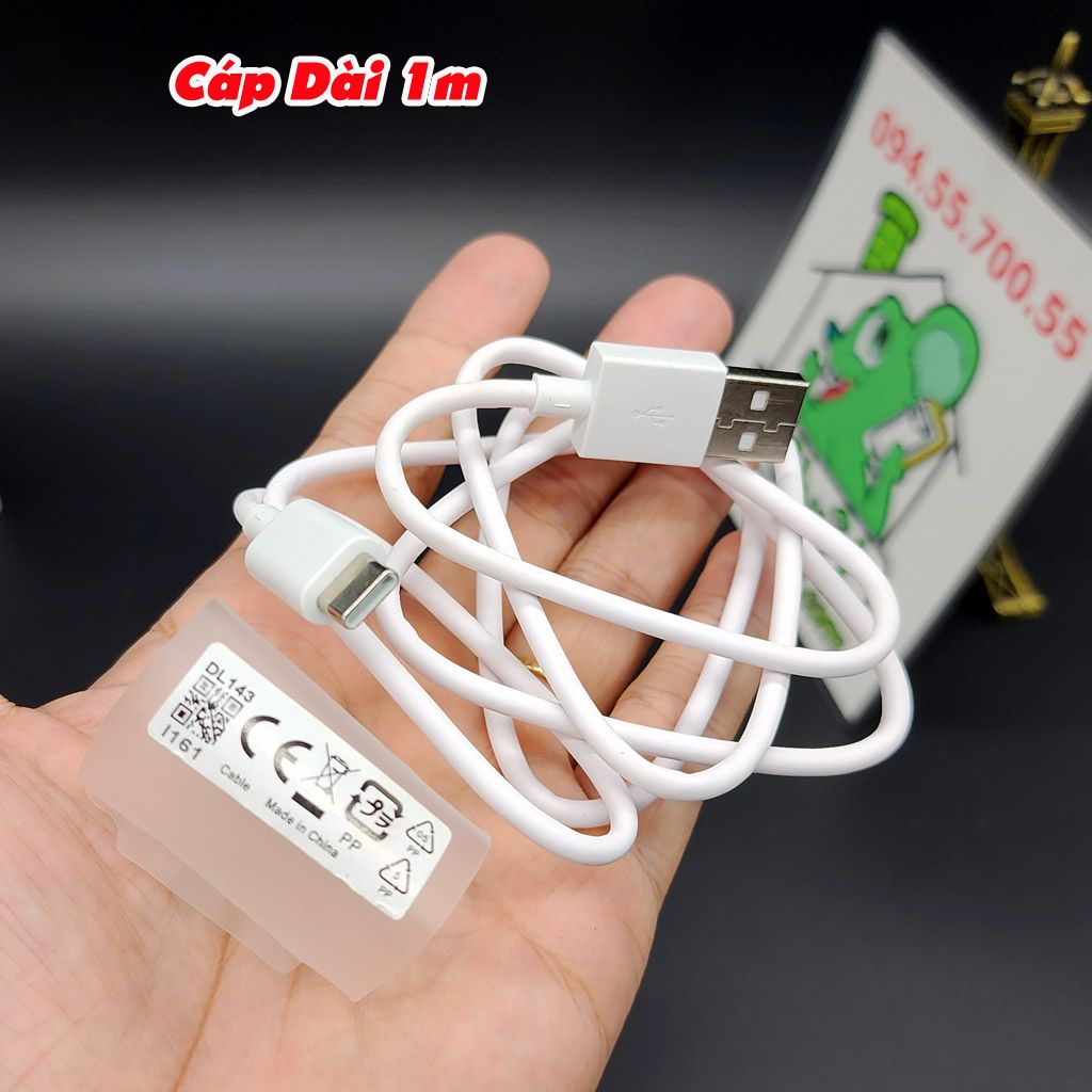 Cáp OPPO Sạc Nhanh DL143 18W/33W 3A Type-C ZIN Chính Hãng – Shop Tí Chuột