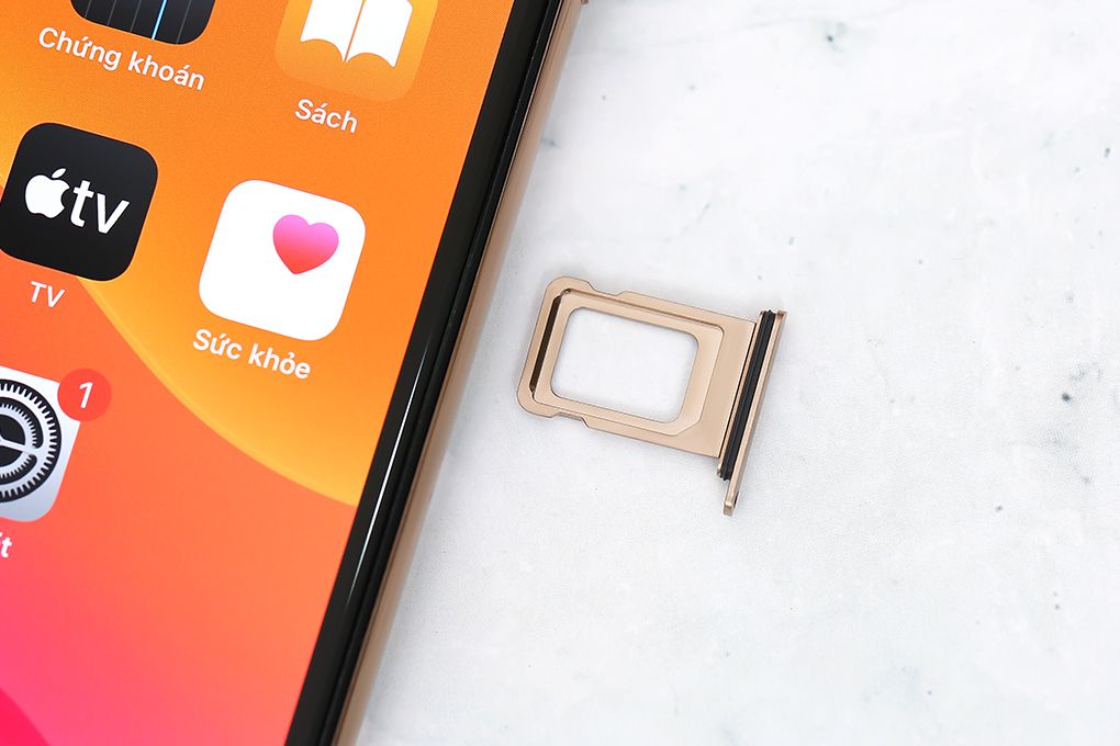 Khay sim iPhone 11 Pro, 11 Pro Max ZIN có Ron Chống Nước & Lẫy Giữ Sim ...