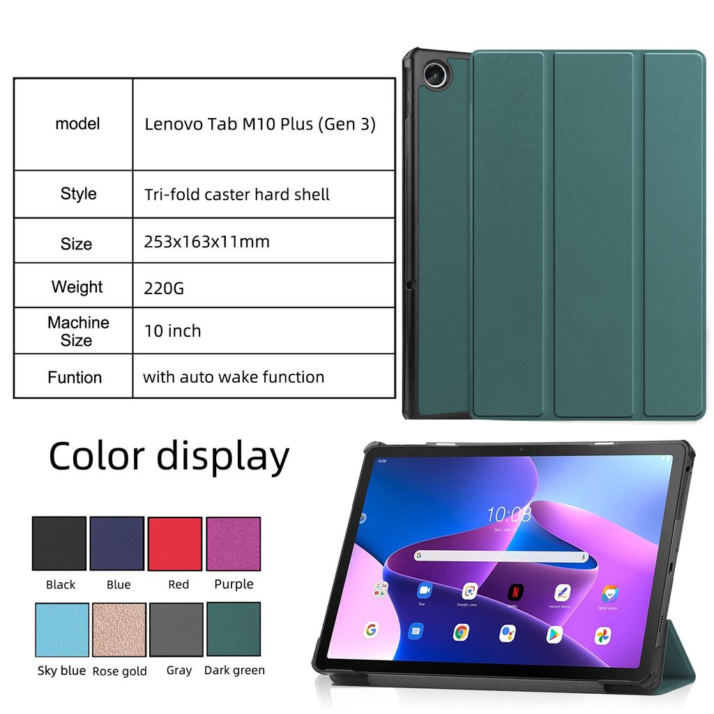 Bao da Lenovo Tab M10 PLUS GEN 3/ Xiaoxin Pad 2022 10.6" TB-125/ TB-12 – Shop Tí Chuột