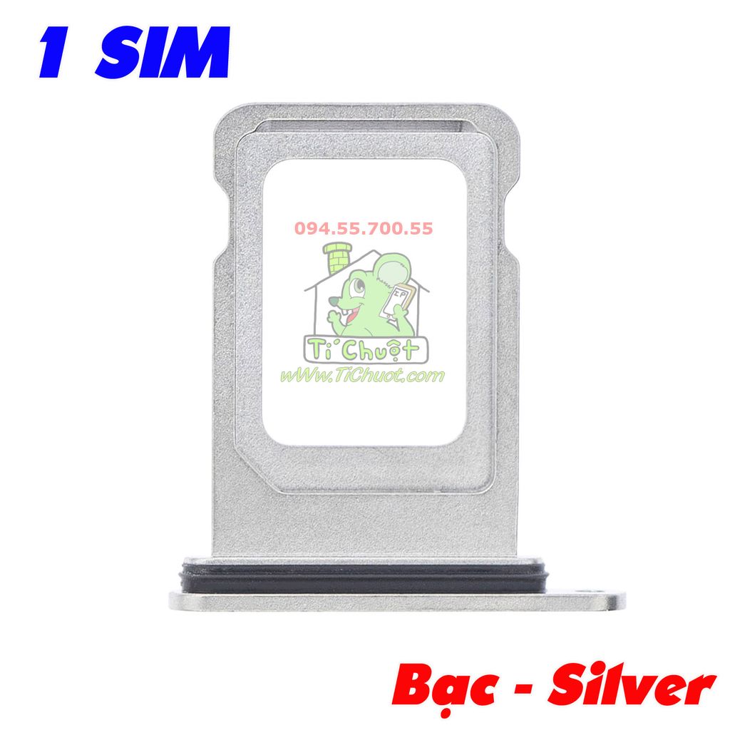 Khay sim iPhone 13 PRO/ 13 PRO MAX bản 1 SIM/ 2 SIM ZIN Ron Chống Nước ...