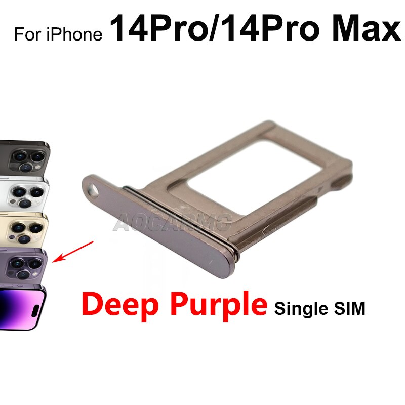 Khay Sim iPhone 14 PRO/ 14 PRO MAX bản 1 SIM/ 2 SIM ZIN có Ron Chống N – Shop Tí Chuột