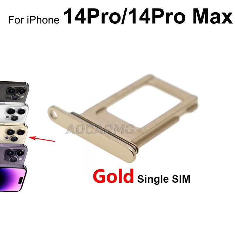 Khay Sim iPhone 14 PRO/ 14 PRO MAX bản 1 SIM/ 2 SIM ZIN có Ron Chống N ...