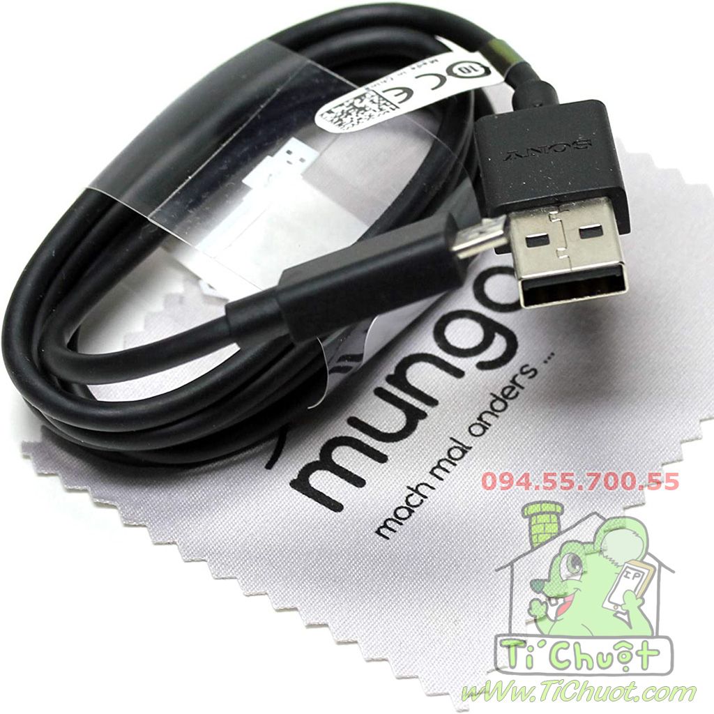 Cáp Micro USB Sony UCB16 Sạc Nhanh ZIN Chính Hãng dài 1m – Shop Tí Chuột
