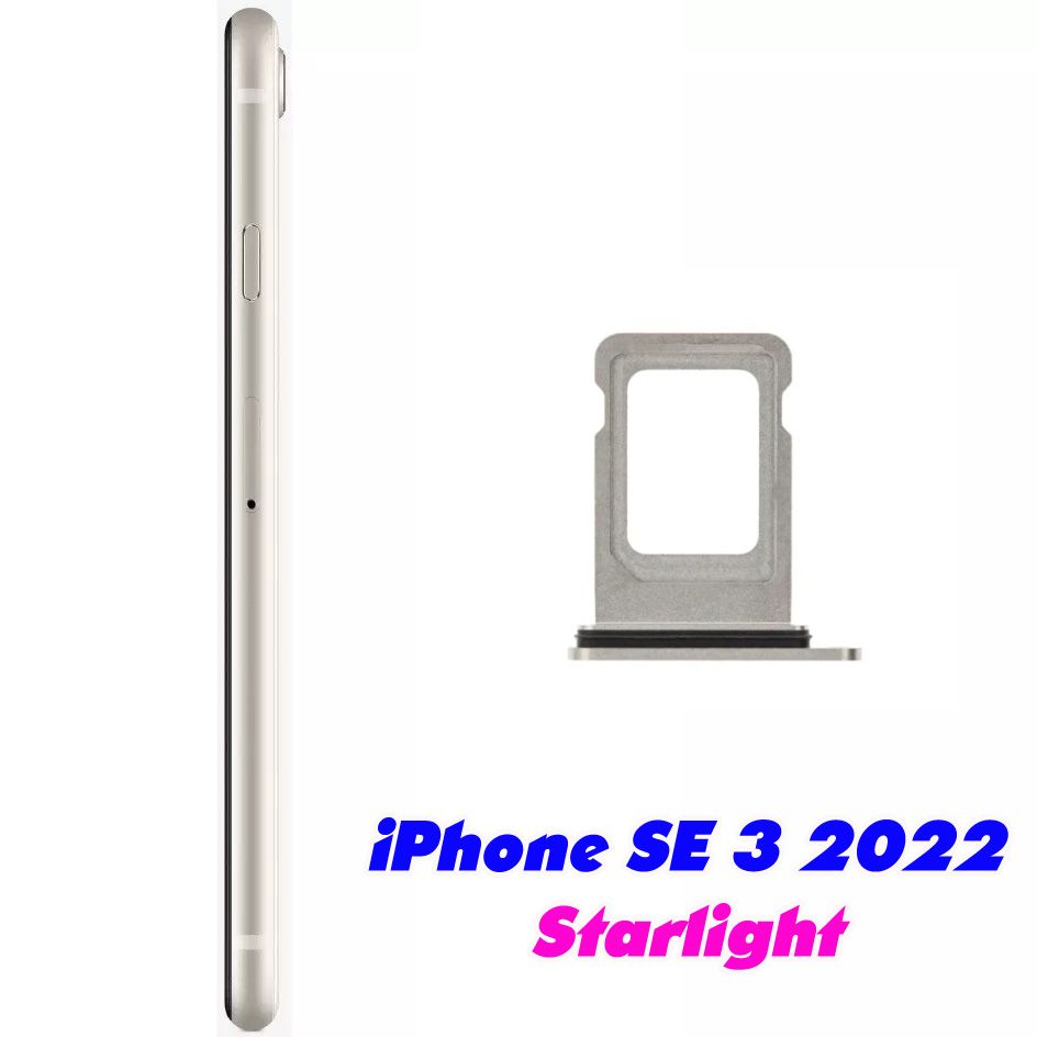 Khay sim iPhone 8/ SE2/ SE3 ZIN Bằng Thép Có Ron Chống Nước – Shop Tí Chuột