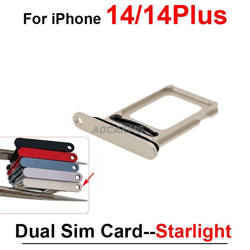 Khay Sim iPhone 14 / 14 PLUS bản 1 SIM/ 2 SIM ZIN có Ron Chống Nước ...