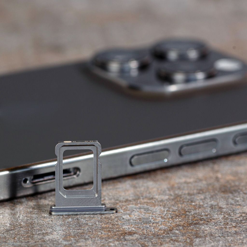 Khay Sim iPhone 15 PRO/ 15 PRO MAX bản 1 SIM/ 2 SIM có Ron Chống Nước – Shop Tí Chuột