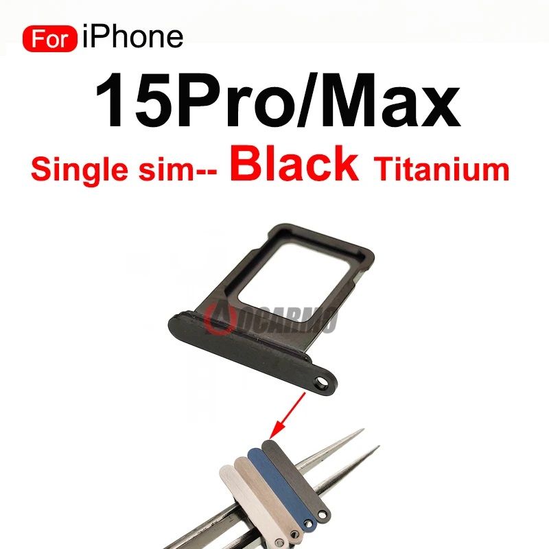Khay Sim iPhone 15 PRO/ 15 PRO MAX bản 1 SIM/ 2 SIM có Ron Chống Nước – Shop Tí Chuột