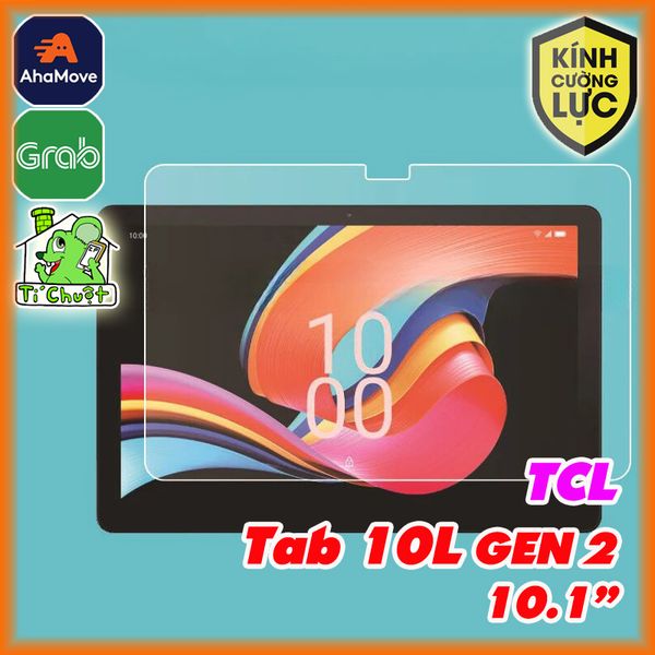 Kính CL MTB TCL TAB 10L GEN 2 10.1" 2023 Cường Lực 2.5D-9H-0.26mm ...