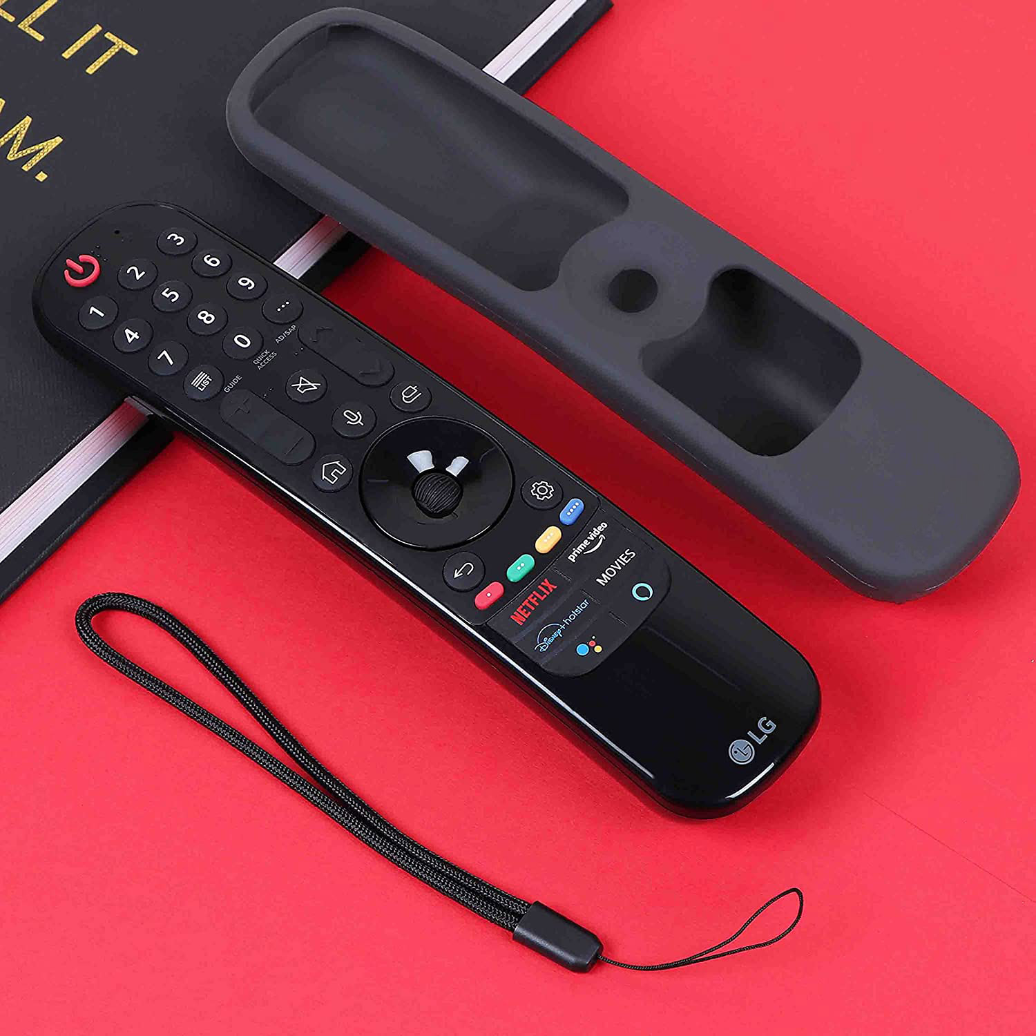 Ốp Dẻo Silicon Bọc Remote TV LG NanoCell MR21 MR22 MR23 MR24 2021-2024 ...