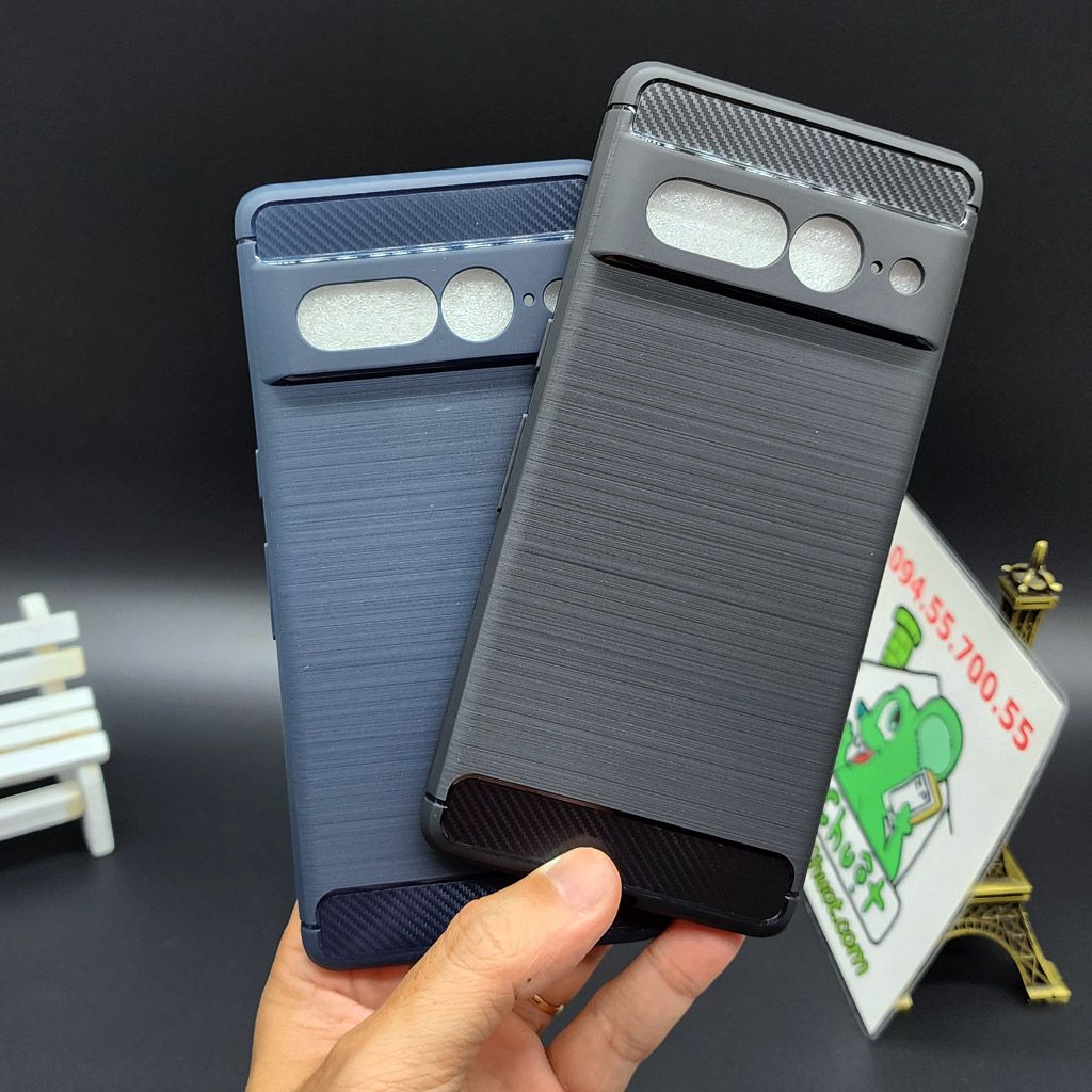 Ốp Lưng Google Pixel 7 PRO Dẻo Carbon Phay Xước Chống Sốc – Shop Tí Chuột