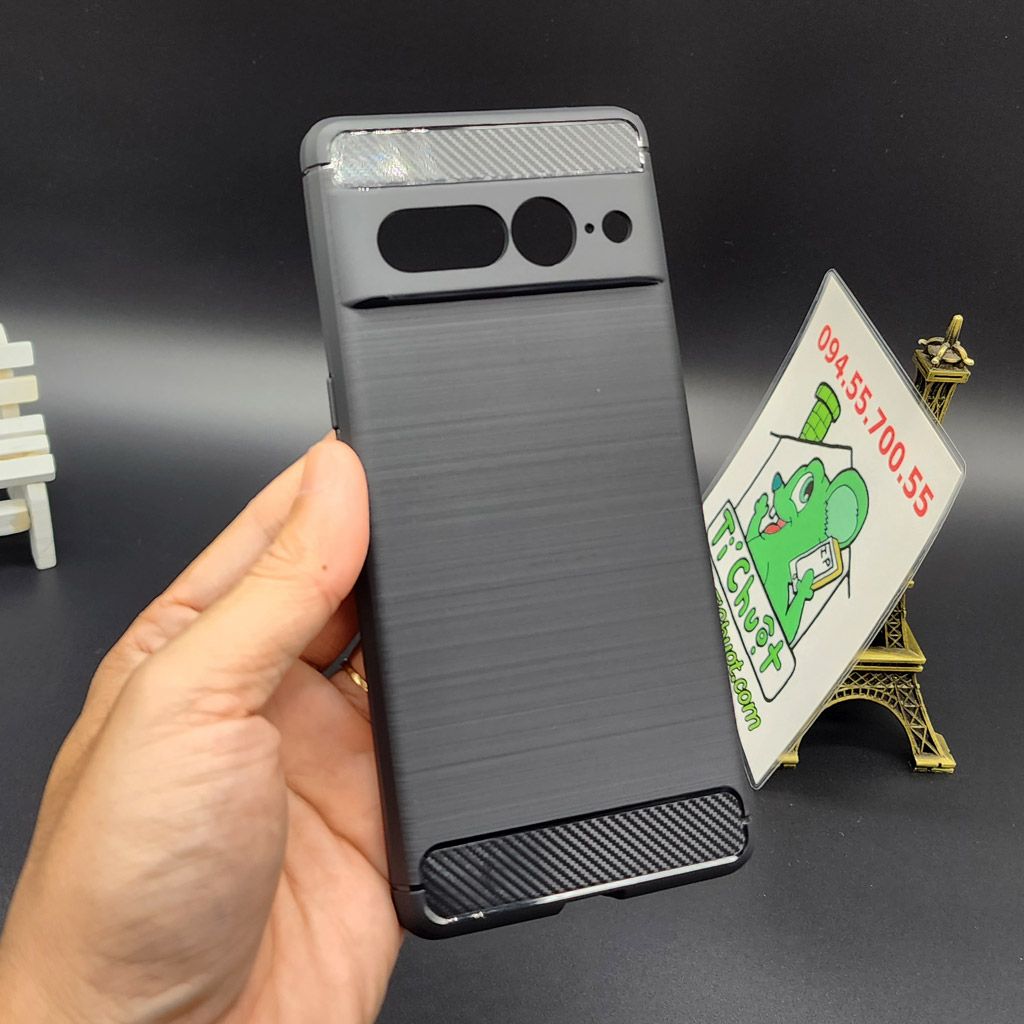 Ốp Lưng Google Pixel 7 PRO Dẻo Carbon Phay Xước Chống Sốc – Shop Tí Chuột