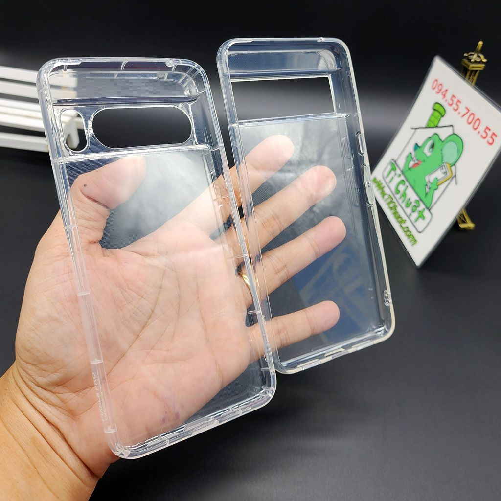 Ốp Lưng Google Pixel 8 PRO Chính Hãng GOR Silicon Dẻo Trong Suốt Chống ...