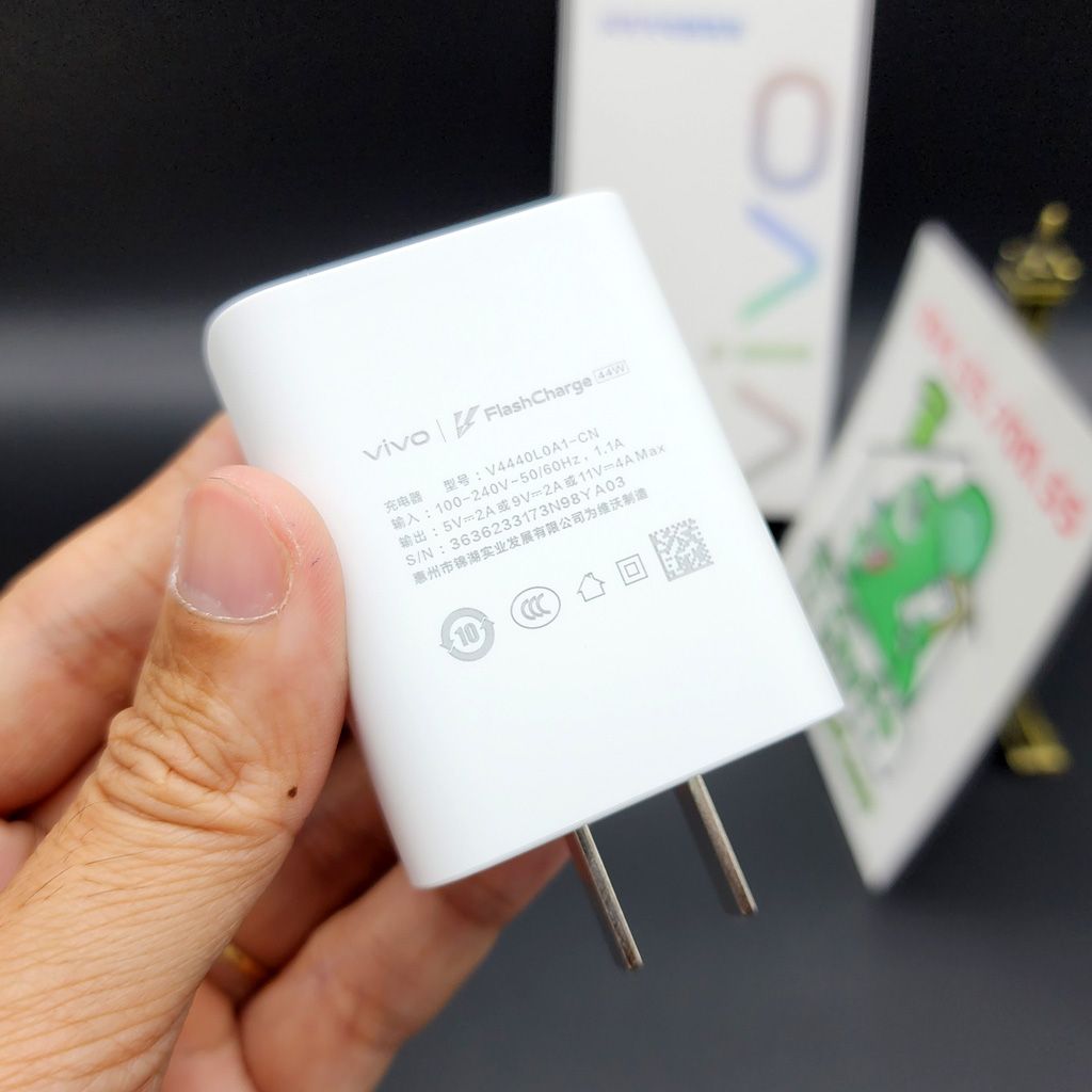 Sạc Nhanh Flash Charge 44W VIVO / iQOO ZIN Chính Hãng – Shop Tí Chuột
