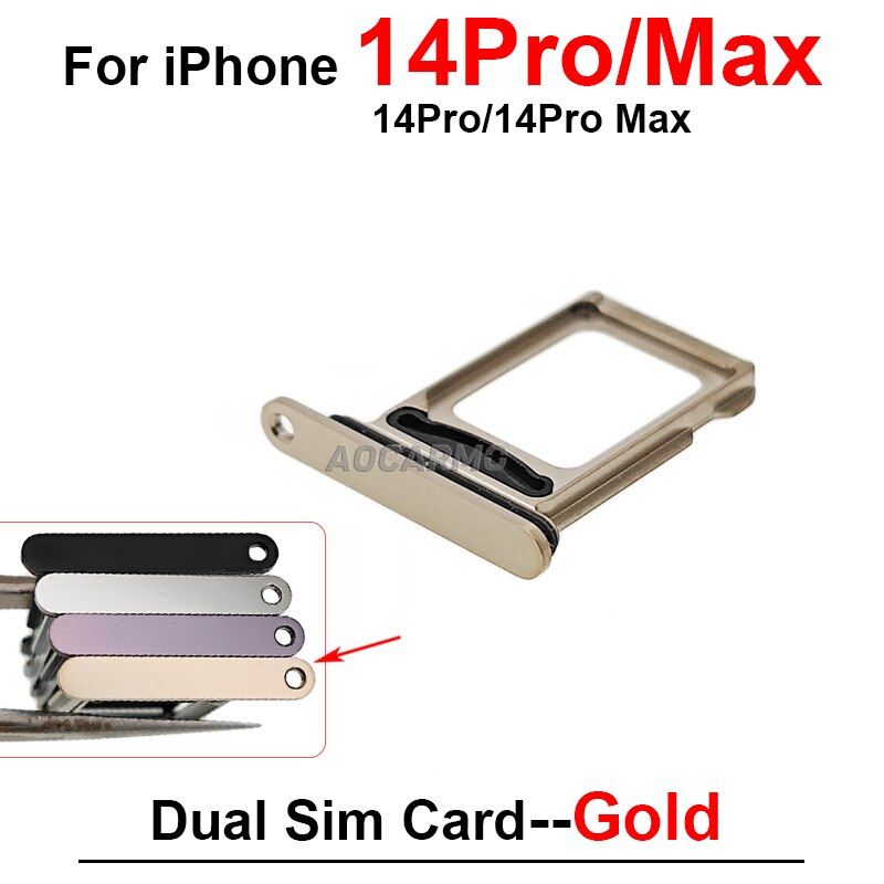 Khay Sim iPhone 14 PRO/ 14 PRO MAX bản 1 SIM/ 2 SIM ZIN có Ron Chống N ...