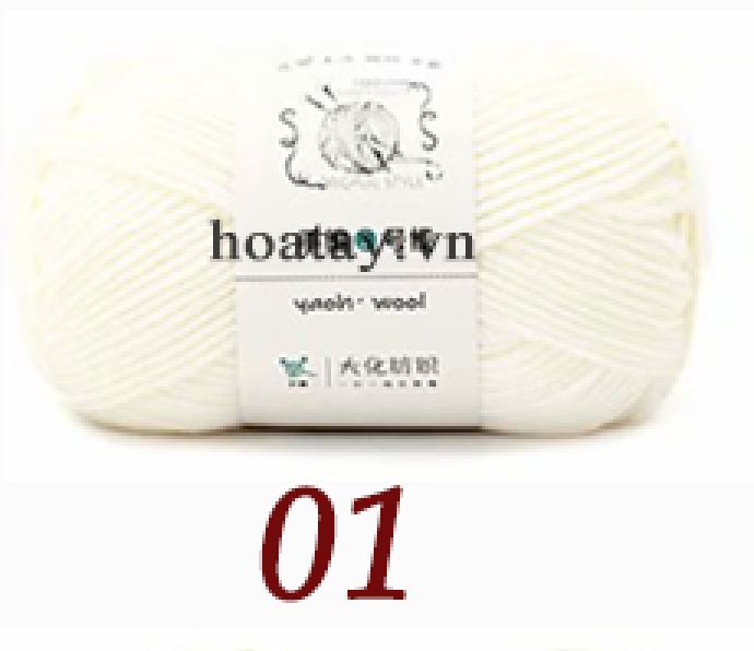 Len Yaoh Wool -Len đan móc khăn mũ Hoa Tay Handmade