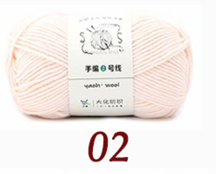 Len Yaoh Wool -Len đan móc khăn mũ Hoa Tay Handmade