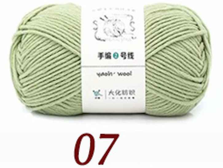 Len Yaoh Wool -Len đan móc khăn mũ Hoa Tay Handmade