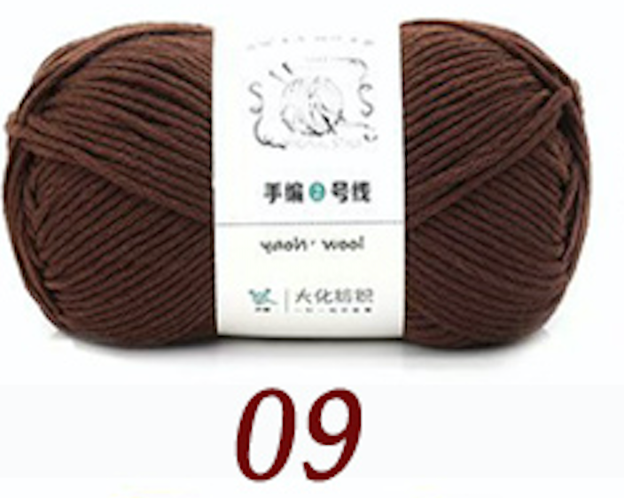 Len Yaoh Wool -Len đan móc khăn mũ Hoa Tay Handmade