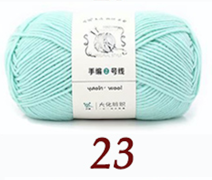 Len Yaoh Wool -Len đan móc khăn mũ Hoa Tay Handmade