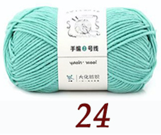Len Yaoh Wool -Len đan móc khăn mũ Hoa Tay Handmade