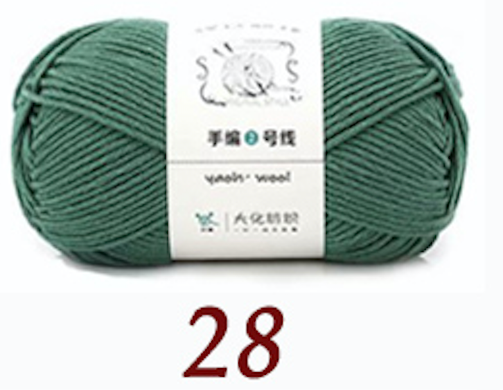 Len Yaoh Wool -Len đan móc khăn mũ Hoa Tay Handmade