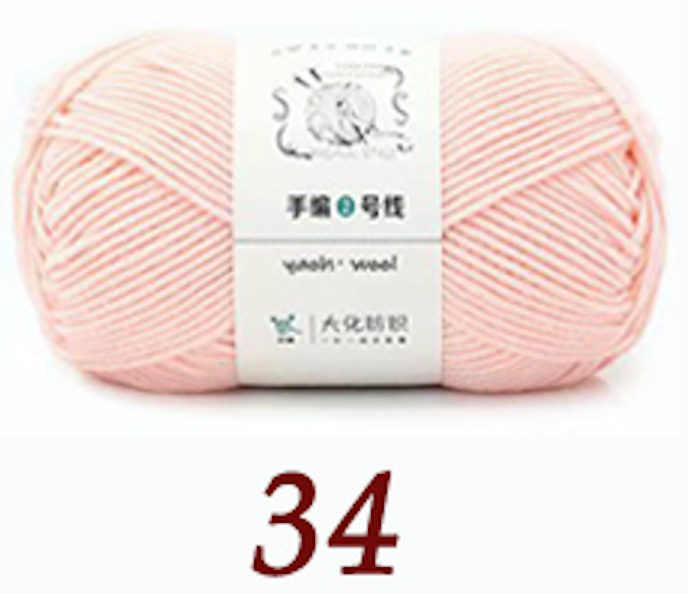Len Yaoh Wool -Len đan móc khăn mũ Hoa Tay Handmade