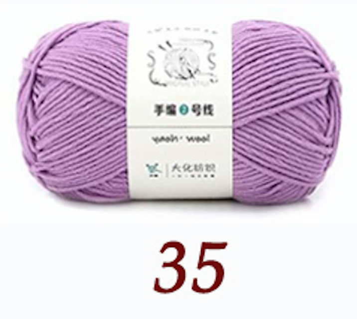 Len Yaoh Wool -Len đan móc khăn mũ Hoa Tay Handmade