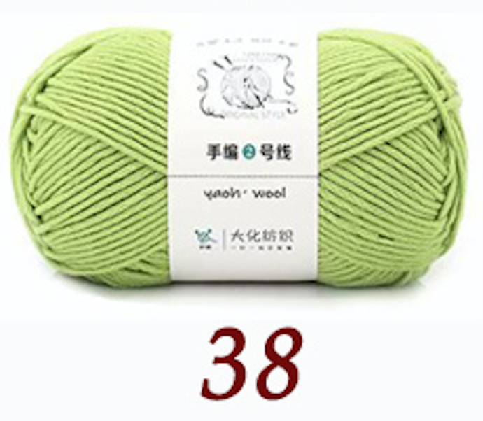 Len Yaoh Wool -Len đan móc khăn mũ Hoa Tay Handmade