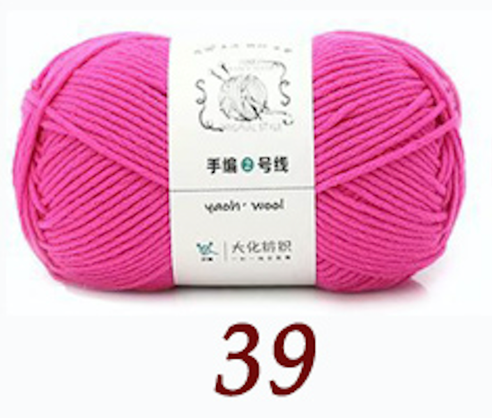 Len Yaoh Wool -Len đan móc khăn mũ Hoa Tay Handmade