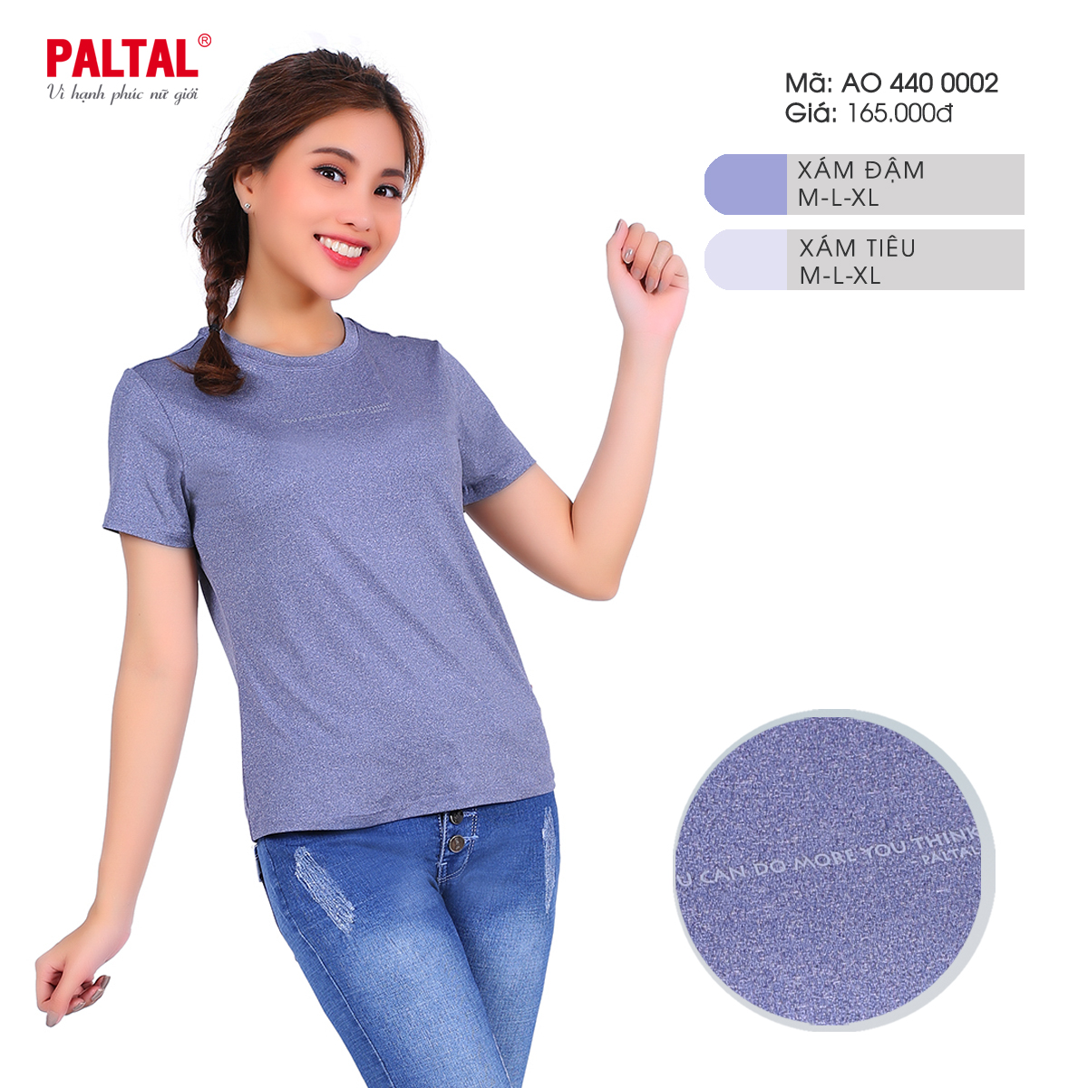 Áo thun cao cấp PALTAL ao 440p 0002