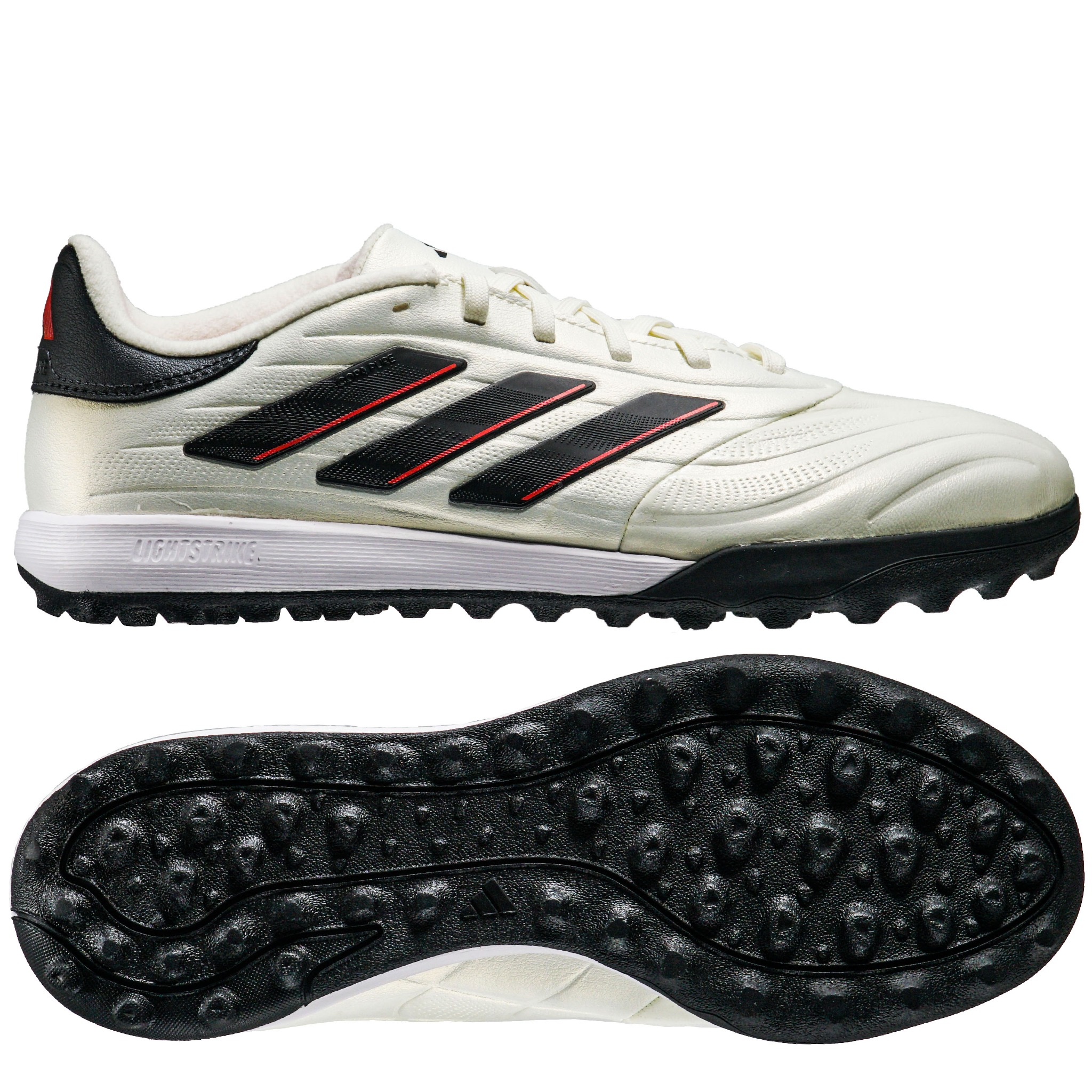 adidas Copa Pure 2 League TF Solar Energy - Ivory/Core Black/Solar Red ...