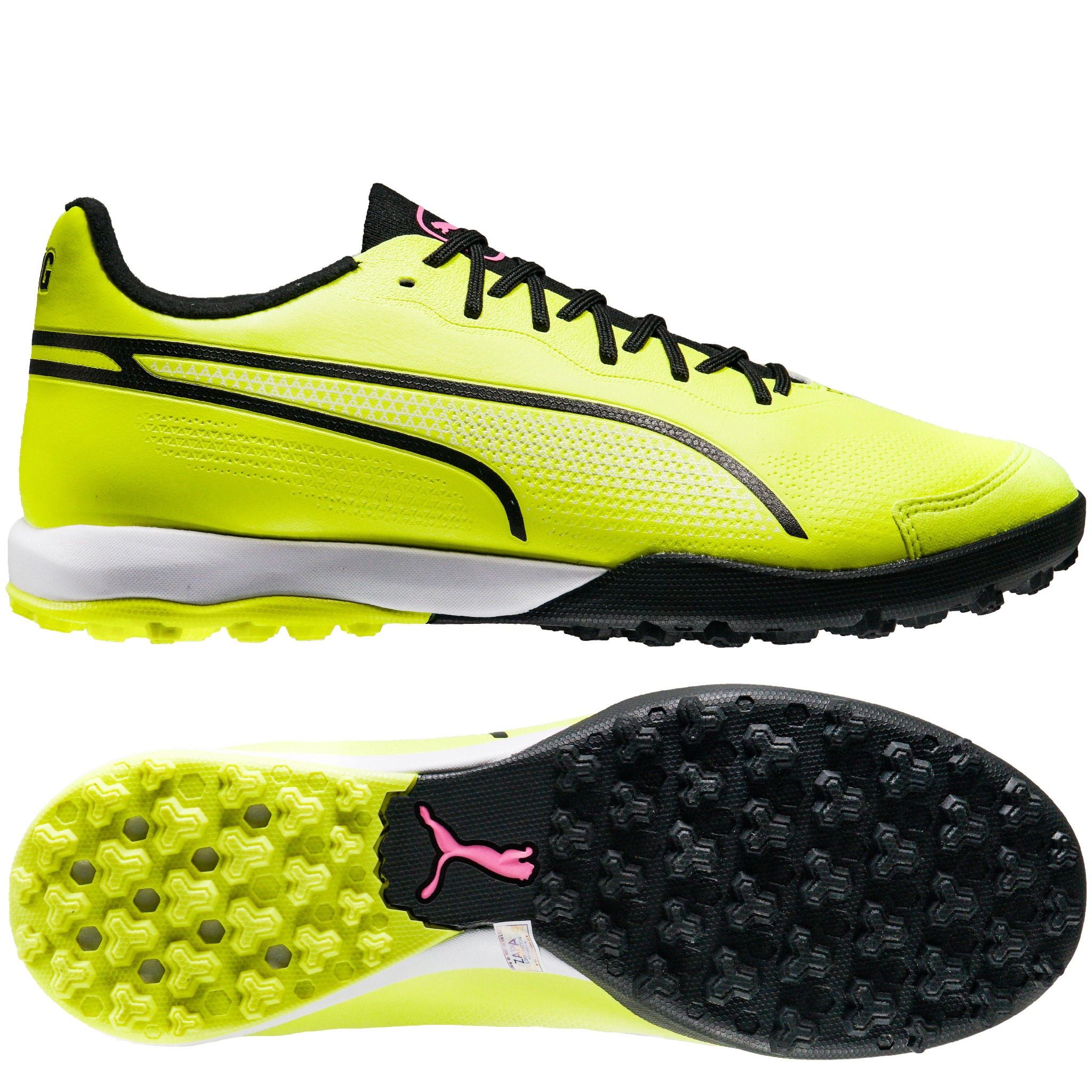 PUMA King Pro TT Phenomenal - Electric Lime/PUMA Black/Poison Pink ...