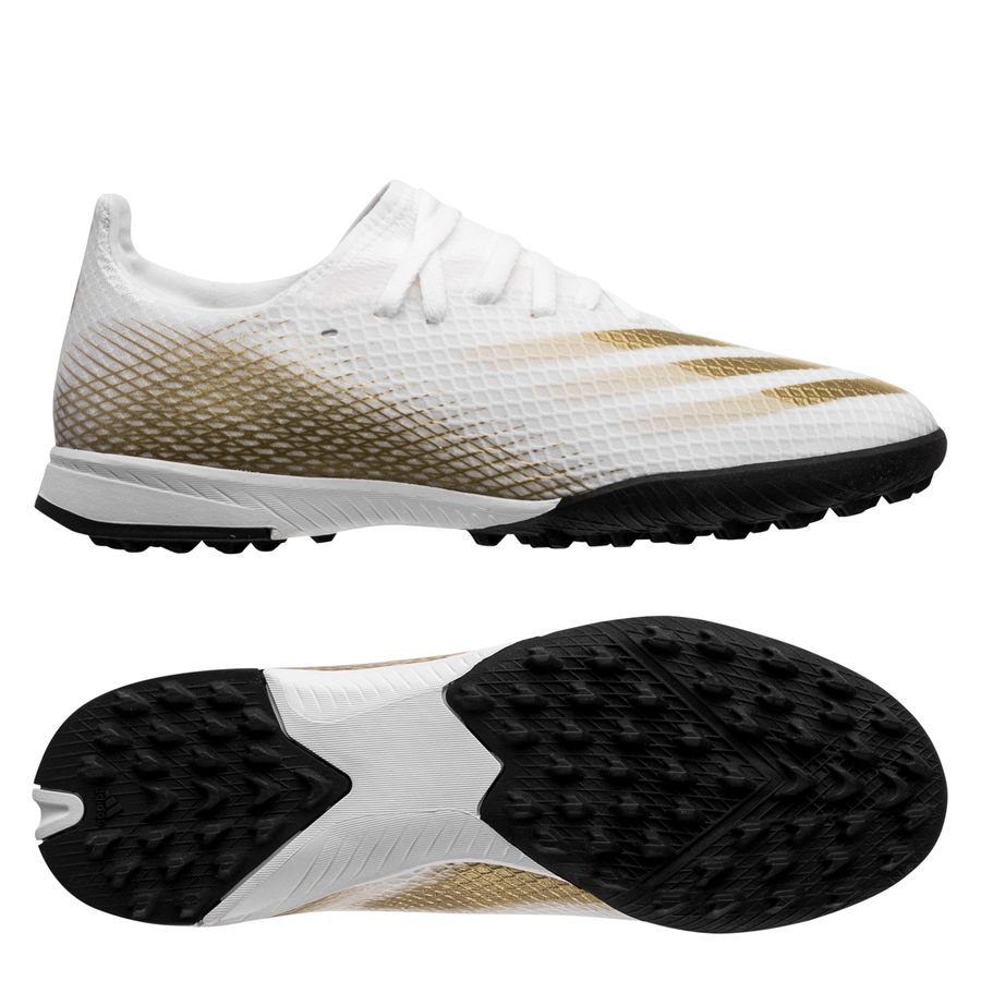 Adidas X Ghosted 3 Tf Inflight Footwear White Core Black Metallic G