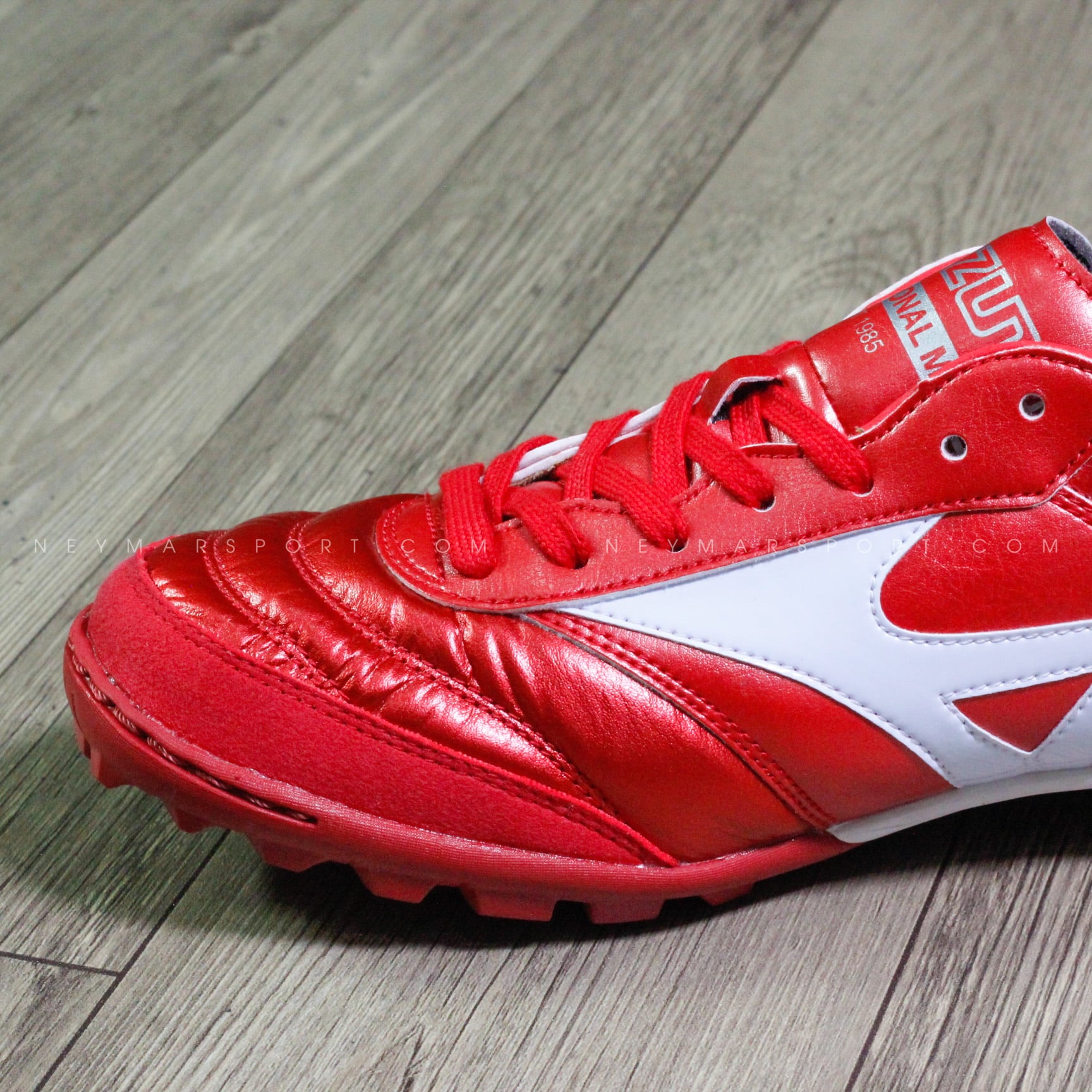 Mizuno Morelia Sala Elite TF Passion Red - High Risk Red/White – Neymar ...
