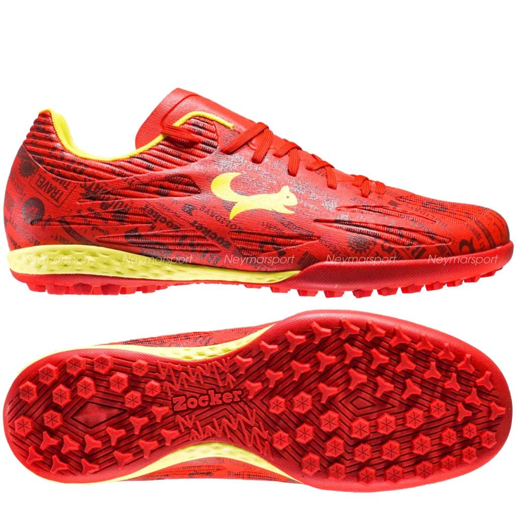 Giày đá bóng Zocker Winner Energy - Red/Yellow SNS-008-Red – Neymar Sport