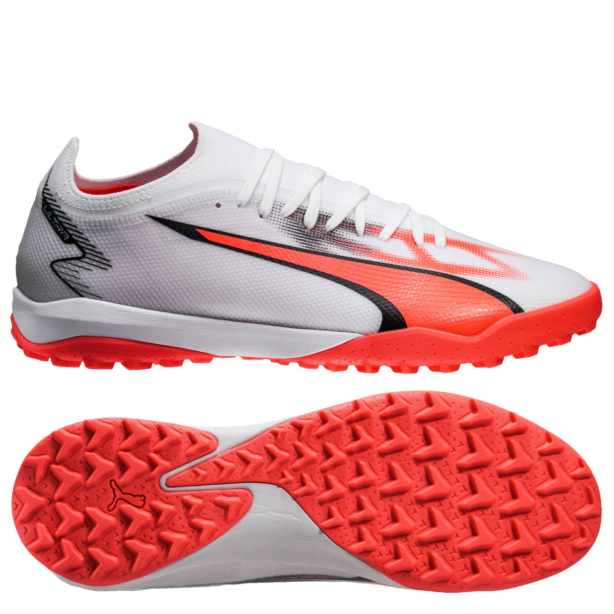 PUMA Ultra Match TT Breakthrough - PUMA White/PUMA Black/Fire Orchid ...