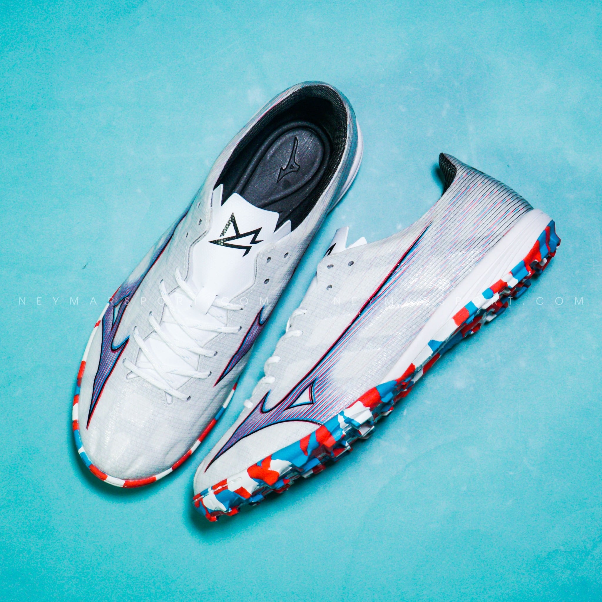 Mizuno Alpha Pro AS TF - White/Purple/Red – Neymar Sport