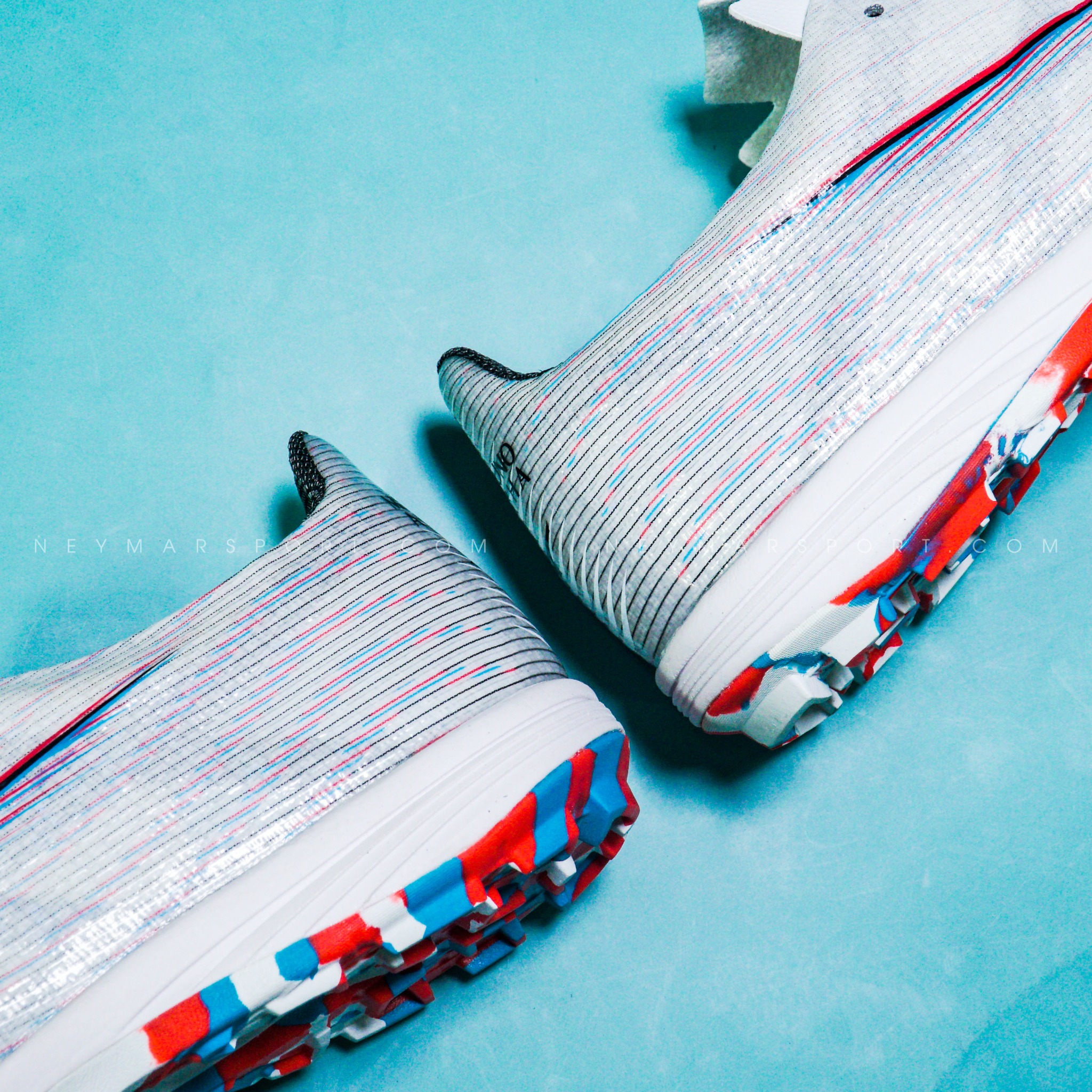 Mizuno Alpha Pro AS TF - White/Purple/Red – Neymar Sport
